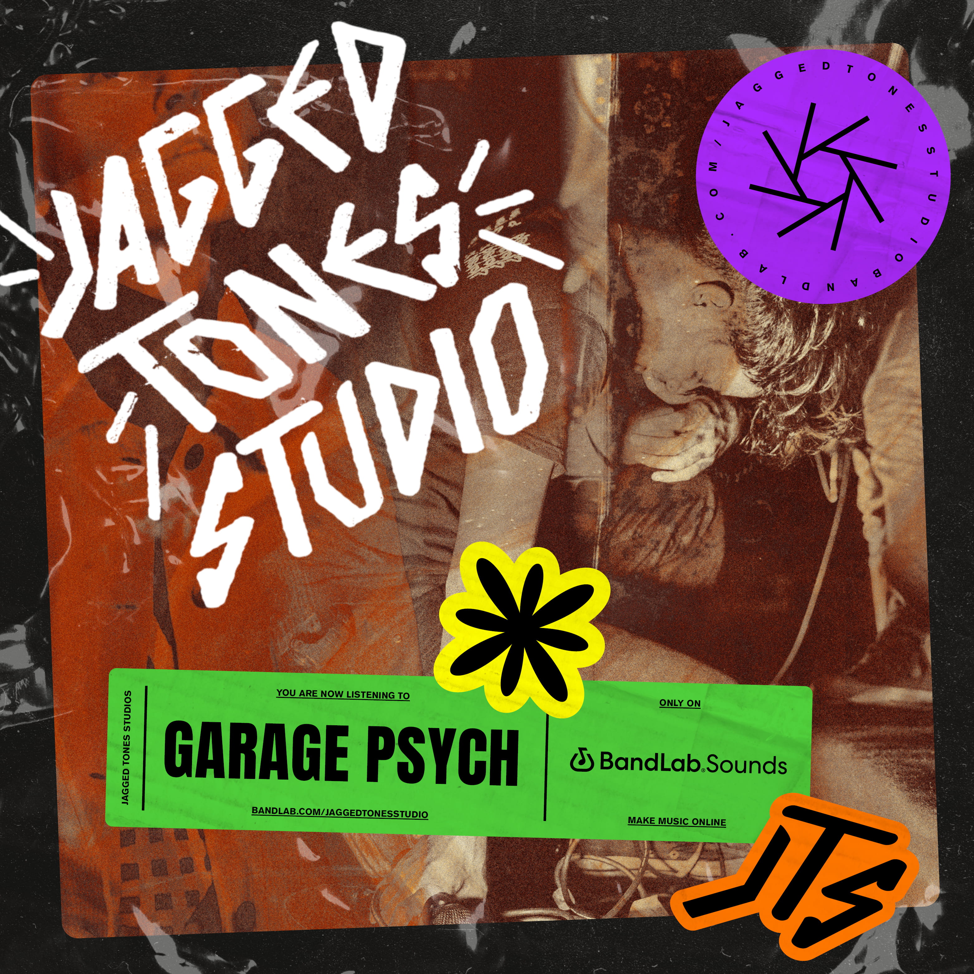 Jagged Tones Studio: Garage Psych | BandLab Sounds