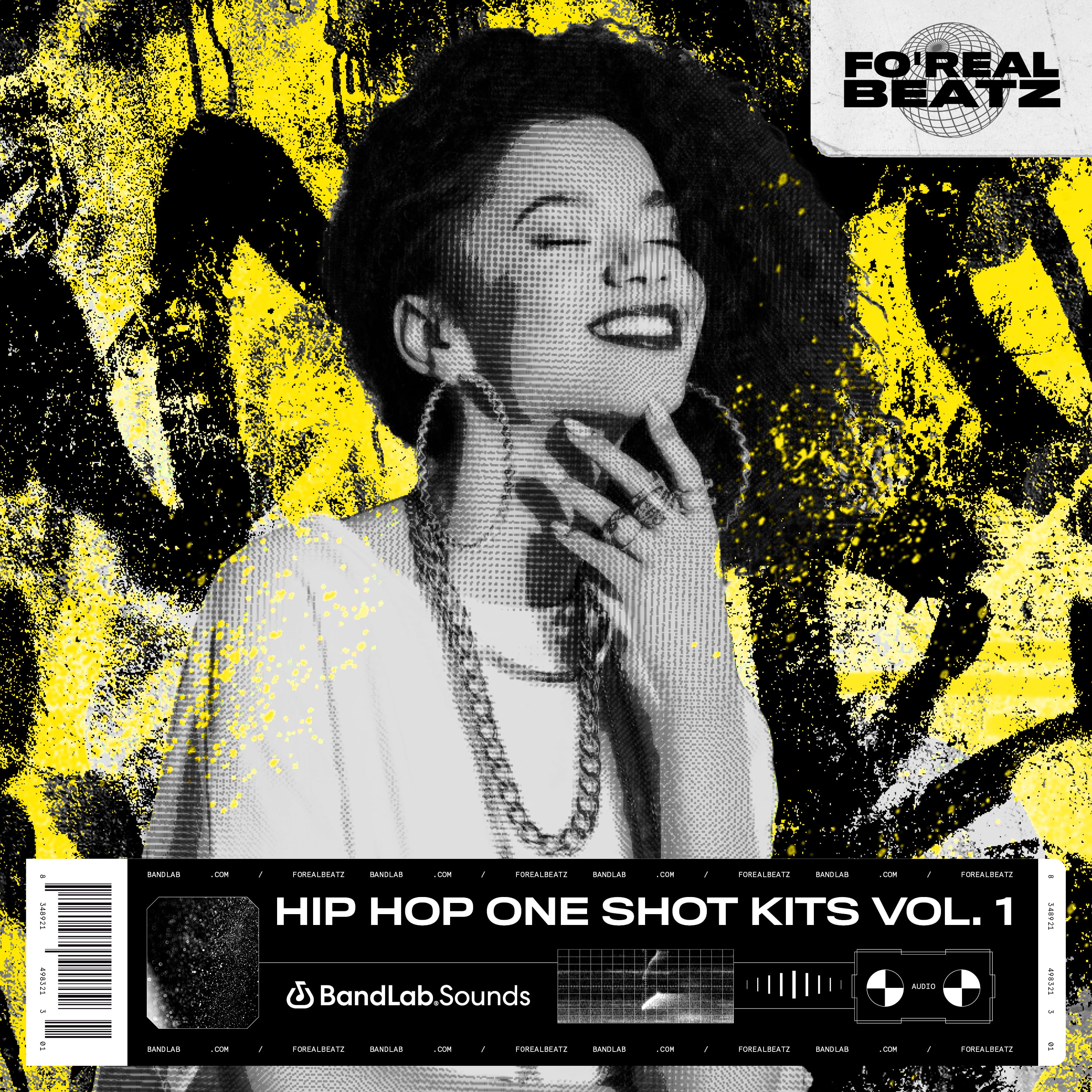 Fo'Real Beatz: Hip Hop One-Shot Kits Vol. 1 | BandLab Sounds