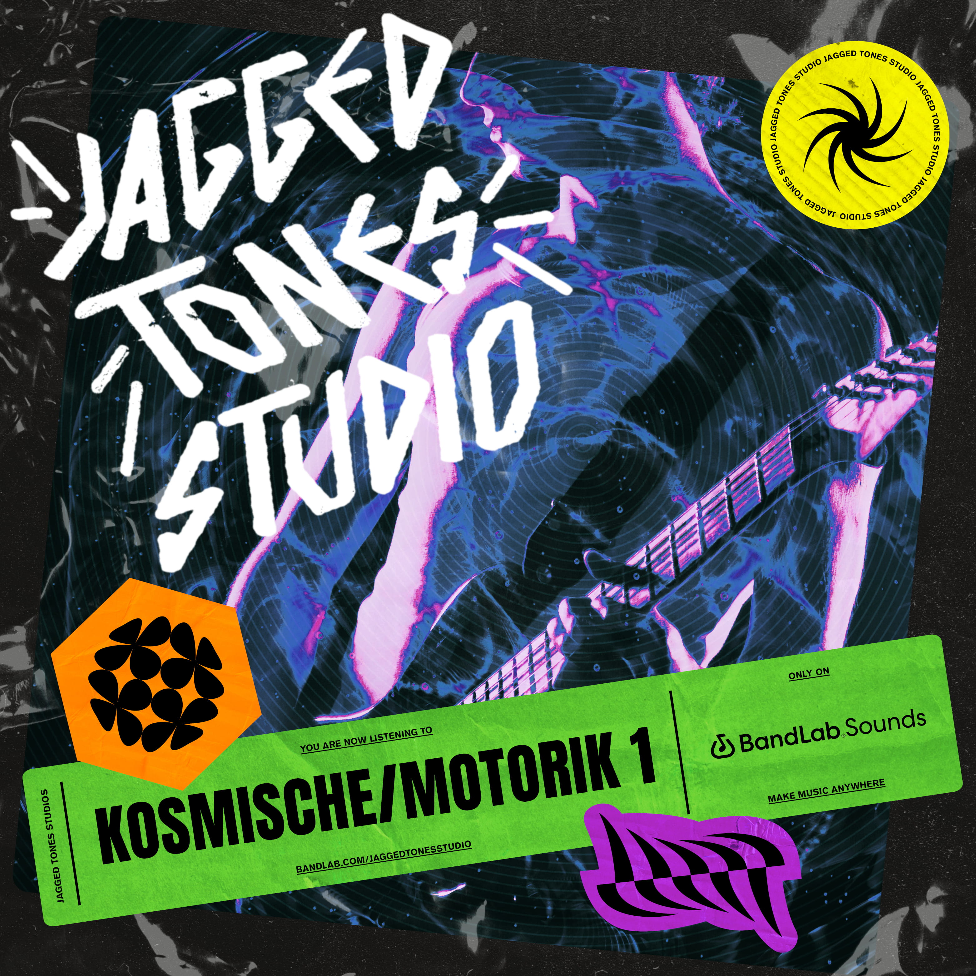 Jagged Tones Studio: Kosmiche/Motorik Part 1 | BandLab Sounds
