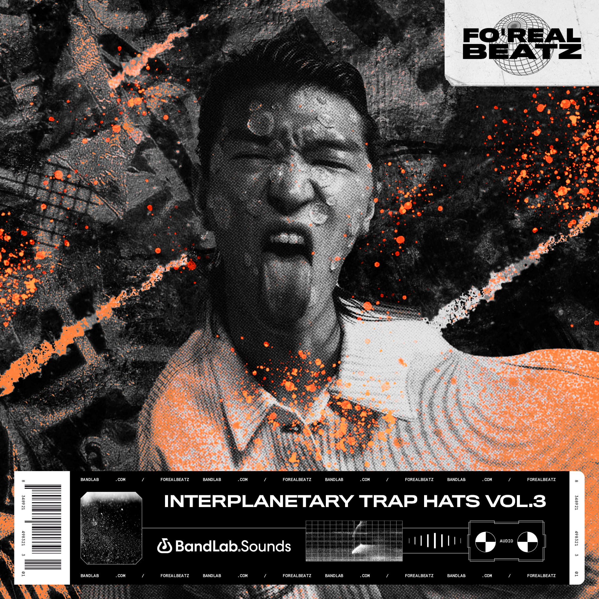Fo'Real Beatz: Interplanetary Trap Hats Vol. 3 | BandLab Sounds