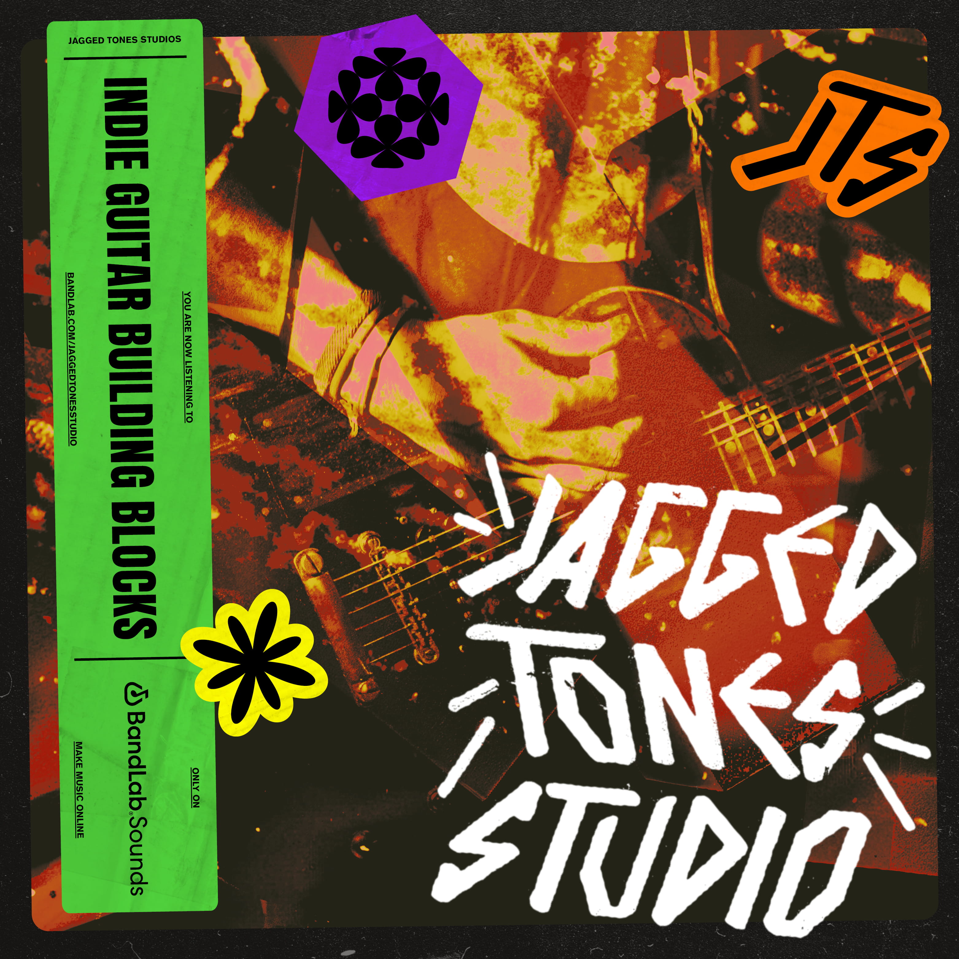 Jagged Tones Studio: Indie Guitar Building Blocks | BandLab Sounds